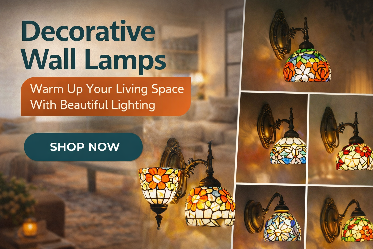 Decorative Wall Lamps | Bedroom Wall Light Lamp – Smart Life Lighting ...