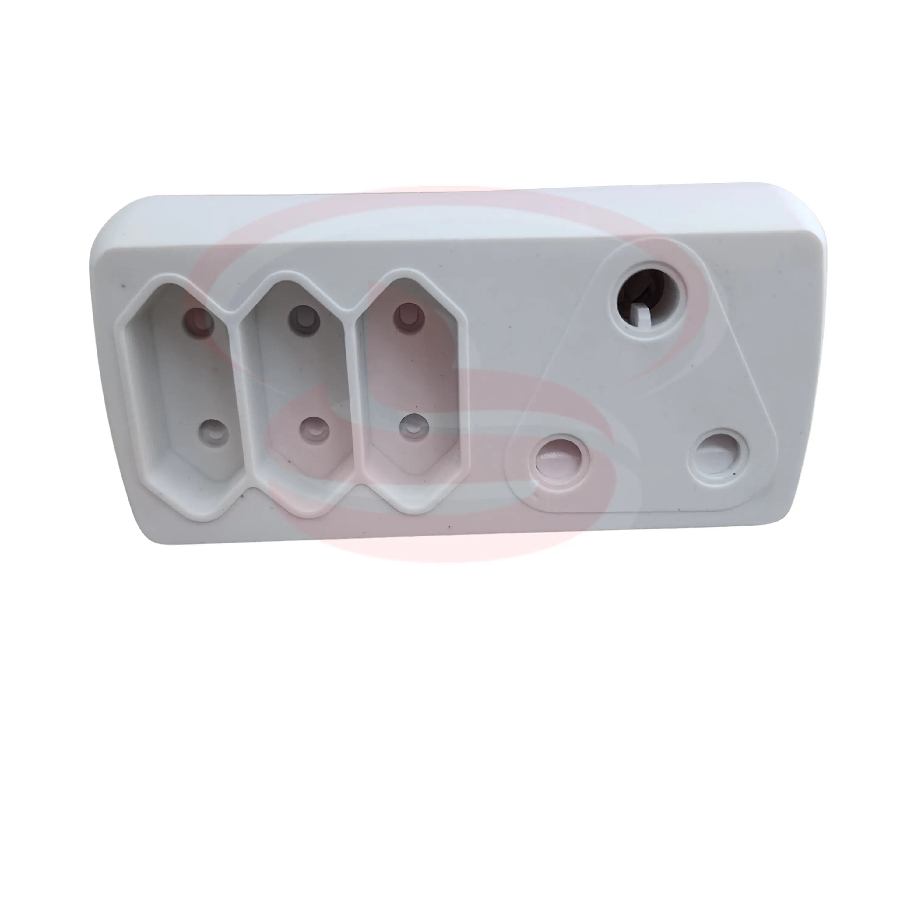 Buy 3 Pin + 2 Pin 4-Way Multi Plug Universal Power Extension Plug ...