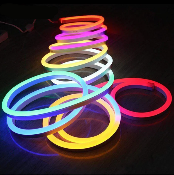 20M - RGB/Multicolor Neon LED Strip Light 220v – Smart Life Lighting ...